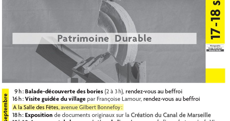 Journées du patrimoine Les Amis de Viens - Mairie de Viens